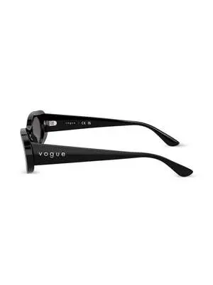 VOGUE EYEWEAR Oval-frame Sunglasses - Black