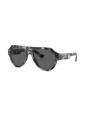 Dolce & Gabbana Tortoiseshell Pilot Sunglasses