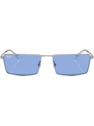 Ray-ban Rectangle-frame Sunglasses - Silver