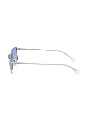 Ray-ban Rectangle-frame Sunglasses - Silver