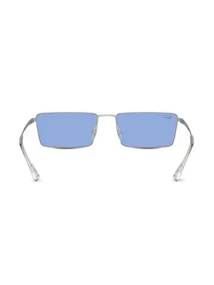 Ray-ban Rectangle-frame Sunglasses - Silver