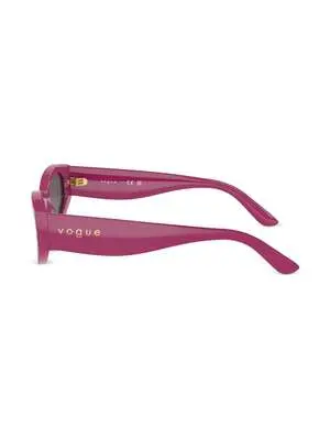 VOGUE EYEWEAR Logo-print Sunglasses - Pink