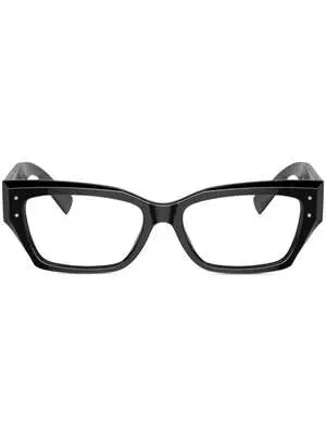 Dolce & Gabbana Rectangle-frame Glasses - Black