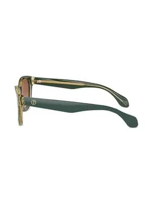 Giorgio Armani Oversized Sunglasses - Green