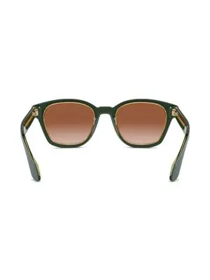 Giorgio Armani Oversized Sunglasses - Green