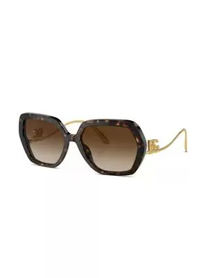 Dolce & Gabbana Oversize Sunglasses - Green