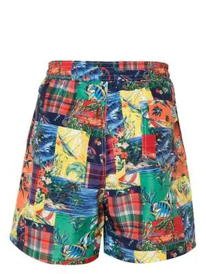 Polo Ralph Lauren Logo-patch Swim Shorts