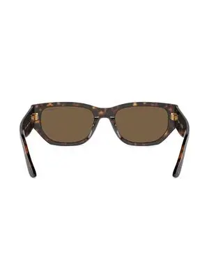 VOGUE EYEWEAR Tortoiseshell Rectangle Sunglasses