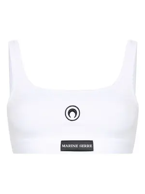 Marine Serre Elasticated Sports Bras