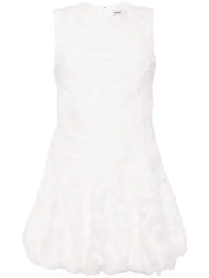 Simkhai Vallan Ruffle-detail Mini Dress - White