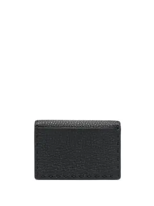 Fendi Logo-print Grained-leather Wallet
