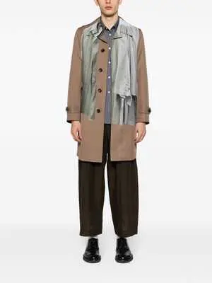 Comme Des Garçons Trompe L'oeil Trenchcoat