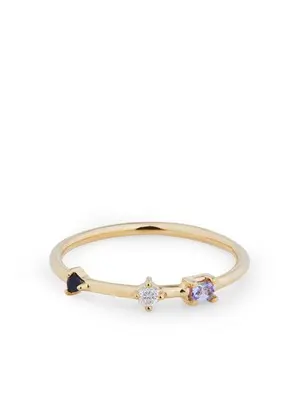 OTIUMBERG 9kt Yellow Three Stone Ring - Gold