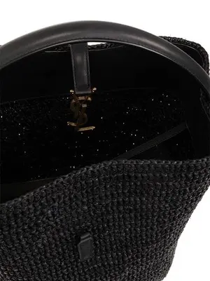 Saint Laurent Le 37 Woven Bucket Bag