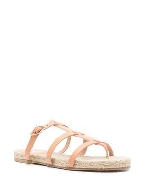 CastaÑer Leather Espadrilles - Neutrals