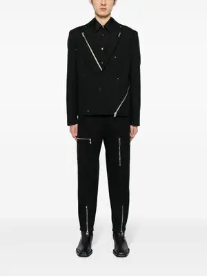 HELIOT EMIL Wool-kid Mohair Blend Tailored Jacket