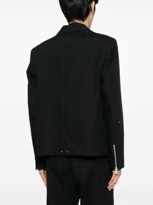HELIOT EMIL Wool-kid Mohair Blend Tailored Jacket