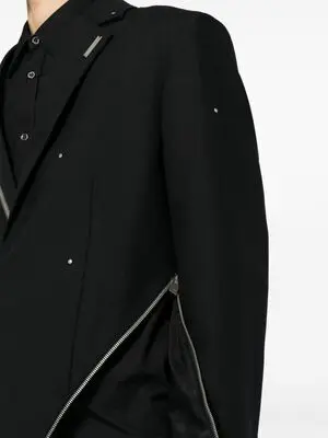 HELIOT EMIL Wool-kid Mohair Blend Tailored Jacket
