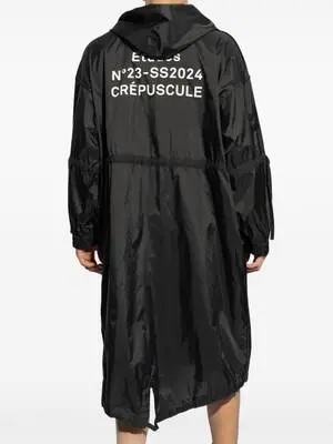 ÉTUDES STUDIO Logo-print Ripstop Parka Coat