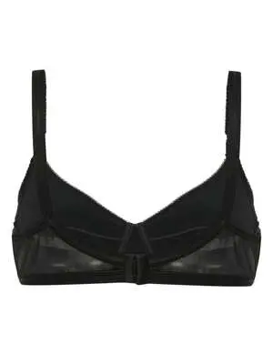 N°21 Panelled-design Bra - Black