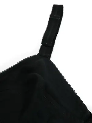 N°21 Panelled-design Bra - Black