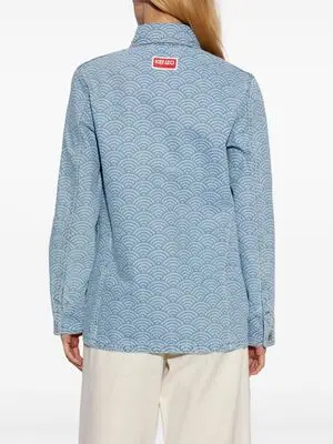 Kenzo Graphic-print Denim Jacket