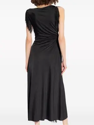 LANVIN Embroidered Detailing Midi Dress