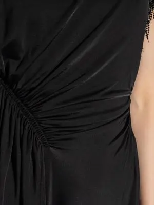 LANVIN Embroidered Detailing Midi Dress