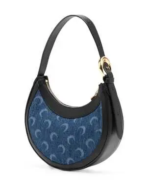MARINE SERRE Eclips Panelled Shoulder Bag