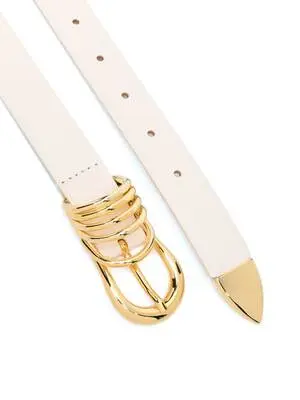 DEHANCHE Hollyhock Leather Belt