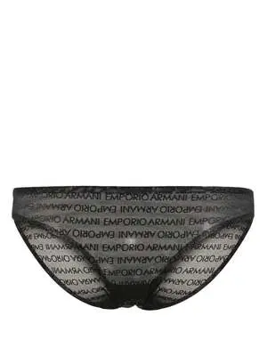 Emporio Armani Logo-jacquard Briefs