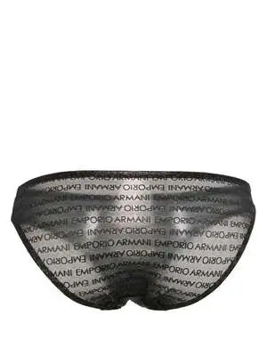 Emporio Armani Logo-jacquard Briefs
