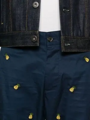Dsquared2 Embroidered Fruits Chino Pants