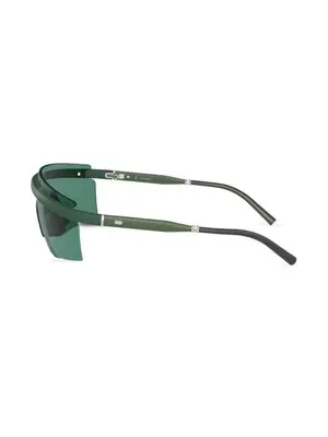 Oliver Spencer R-4 Mask Sunglasses - Green