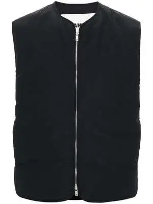JIL SANDER Zip-up Padded Gilet