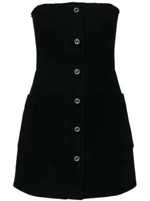 Gucci Interlocking G Buttons Mini Dress