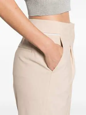 Peserico Chain-detail Tapered Trousers
