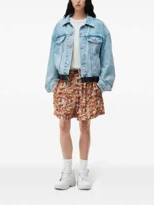 Alexander Wang Coin Print Elasticated Shorts