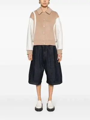 Axel Arigato Bay Wool-blend Varsity Jacket - Neutrals