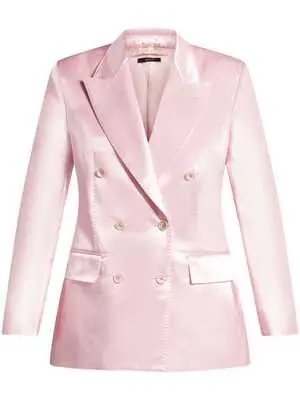 TOM FORD Double-breasted Jacket - Pink