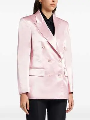 TOM FORD Double-breasted Jacket - Pink