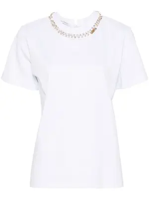 Alberta Ferretti Straight Hem T-shirts For Women