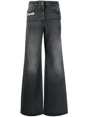 Givenchy Mid-rise Flared Jeans