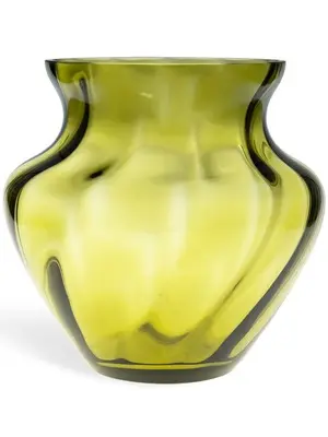KLIMCHI Marika Glass Vase - Green