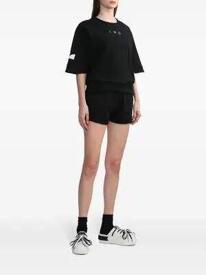 IRO PARIS Emmy Organic-cotton Mini Shorts - Black