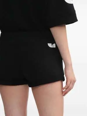 IRO PARIS Emmy Organic-cotton Mini Shorts - Black
