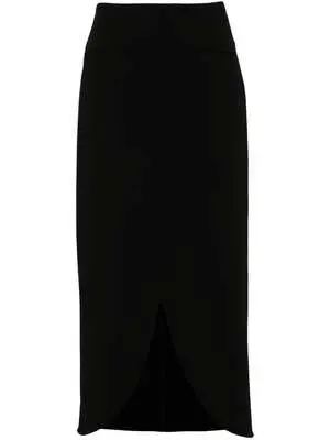 COURREGES Ellipse Tailored Maxi Skirt