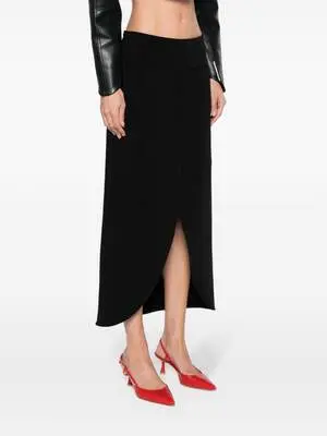 COURREGES Ellipse Tailored Maxi Skirt