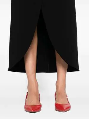 COURREGES Ellipse Tailored Maxi Skirt