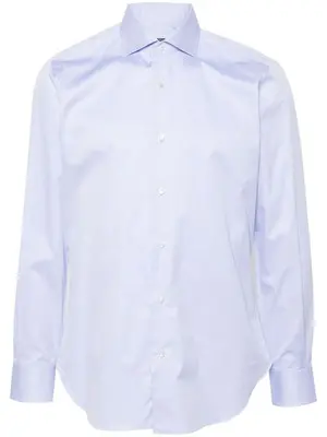 BARBA NAPOLI Long-sleeve Cotton Shirt